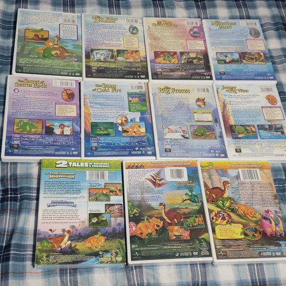 lot | Media | 1 The Land Before Time Movies New Dvds Lot Set Dvd ...